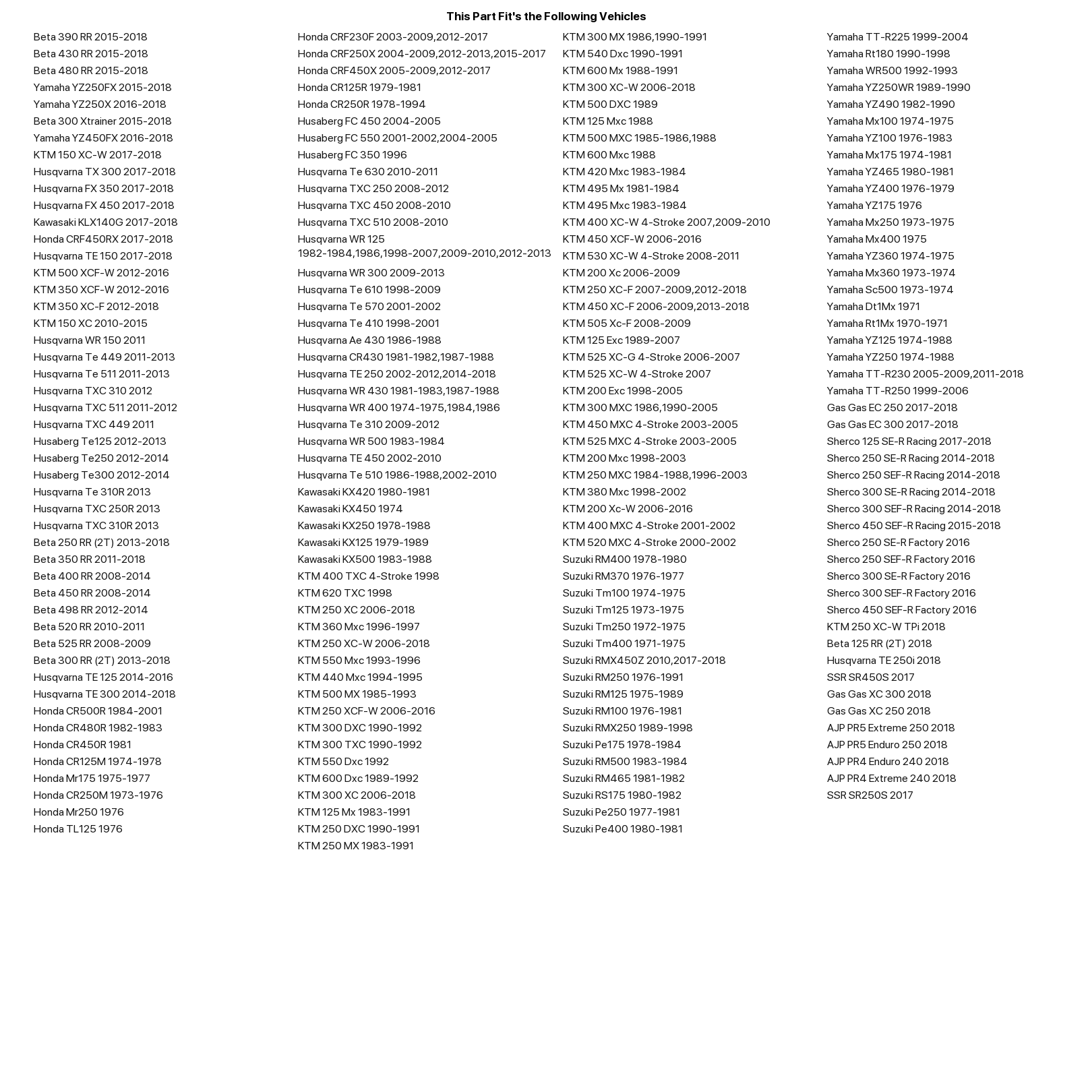 IRC - 302574 - TR8 Battle Rally Series Rear Tire, 4.50-18 for sale ...