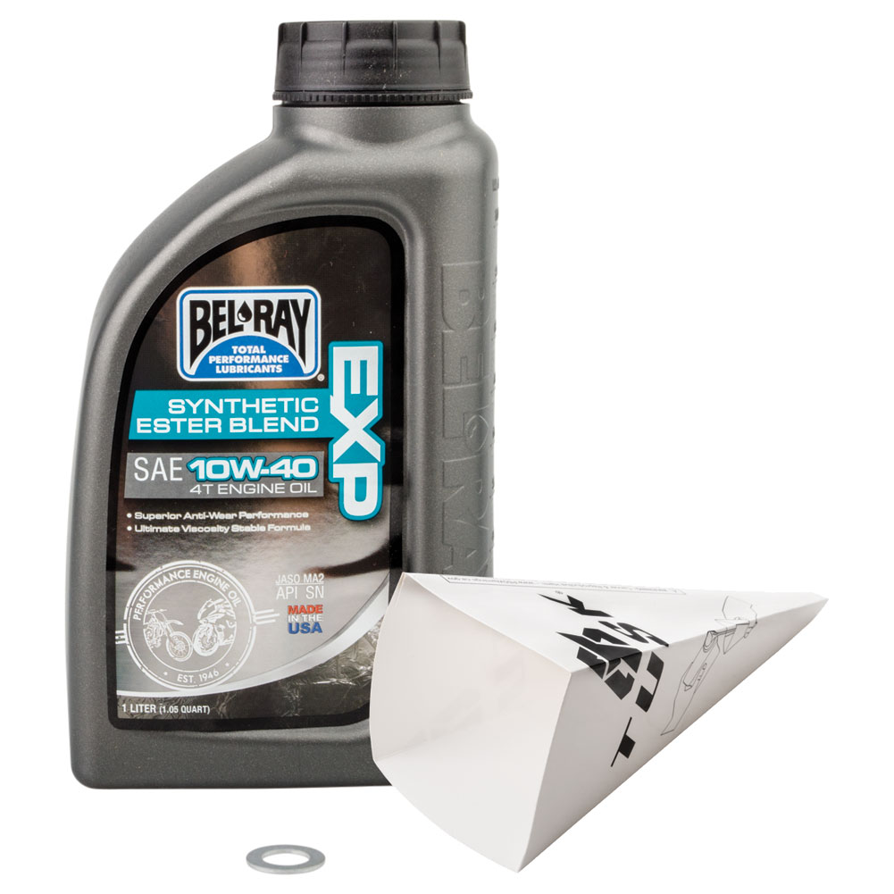 Tusk 2-Stroke Transmission Oil Change Kit Bel-Ray EXP Synthetic Blend 10W-40 | eBay