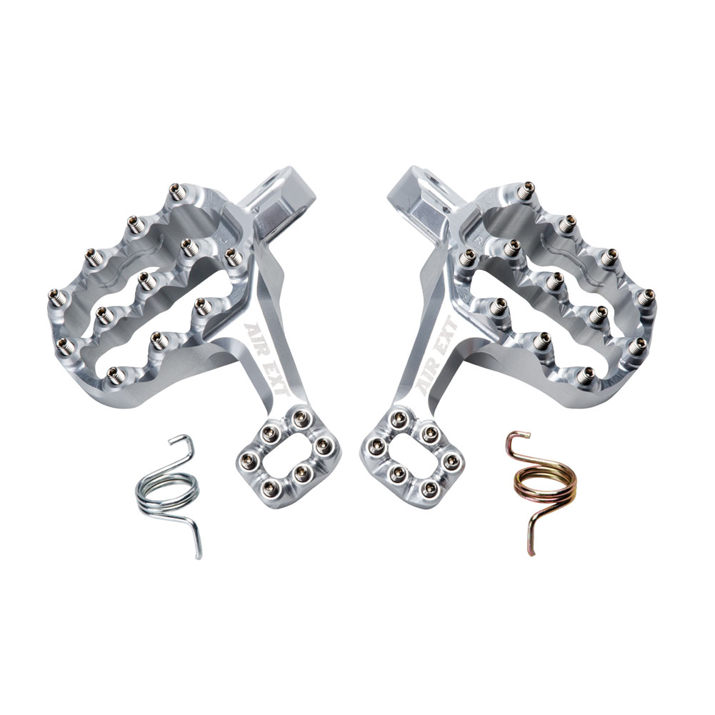 Fastway Air Ext Motorcycle Foot Pegs Kit Clear For BMW F650GS Dakar ...