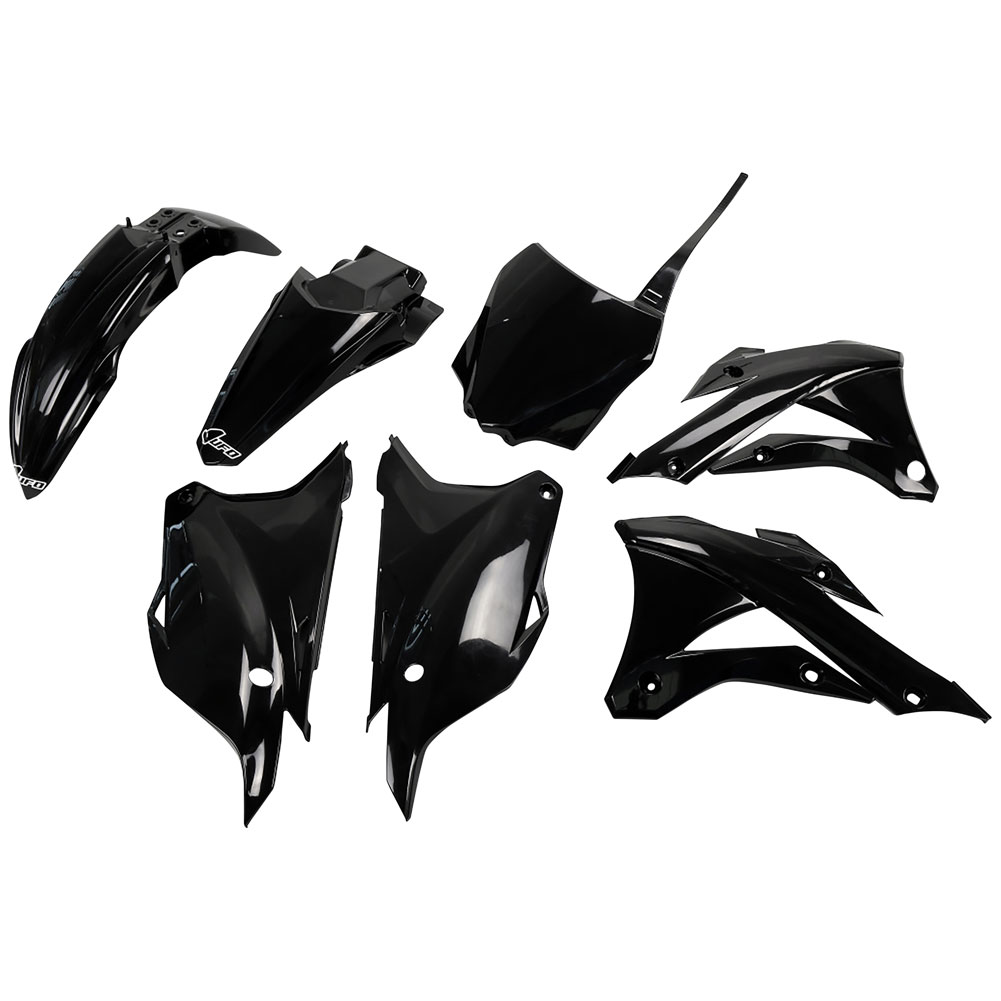 UFO Complete Plastic Kit Black For Kawasaki KX100 2014-2021 | eBay