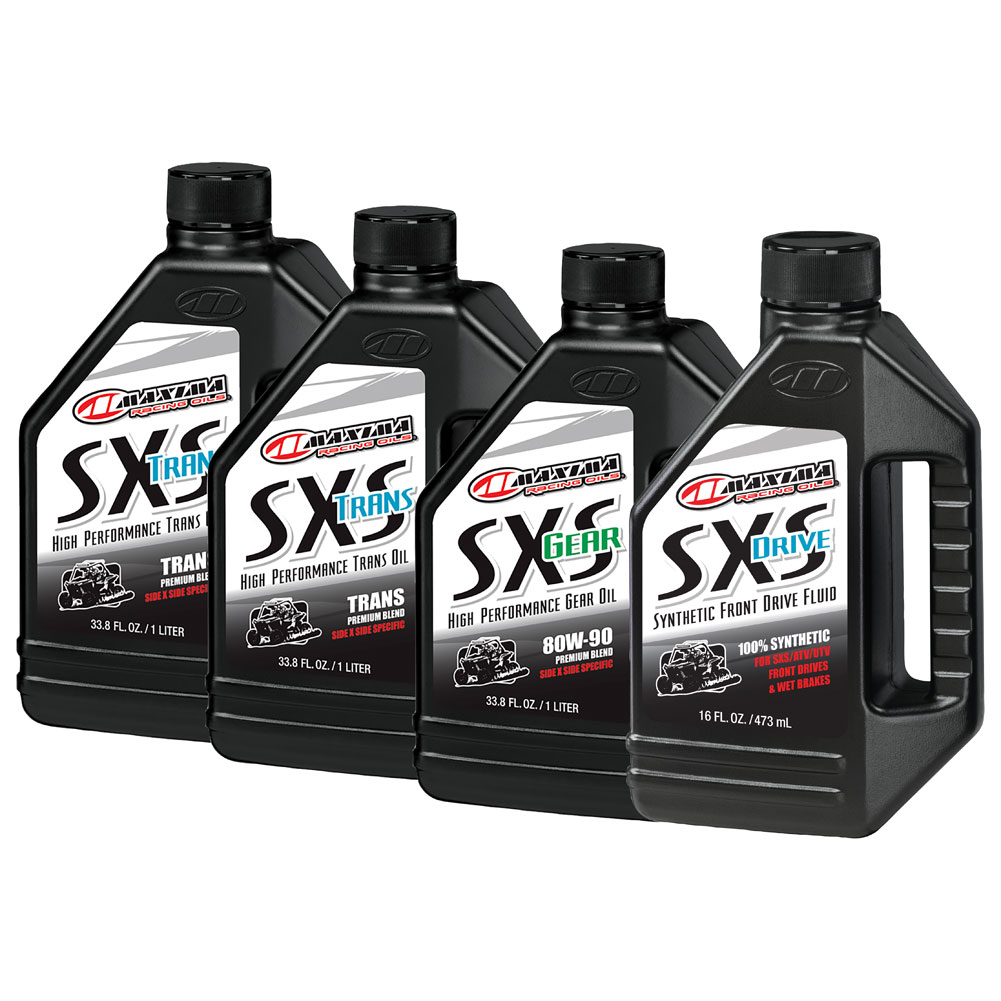 Tusk Drivetrain Oil Change Kit with Maxima Oil For Polaris Sportsman ...