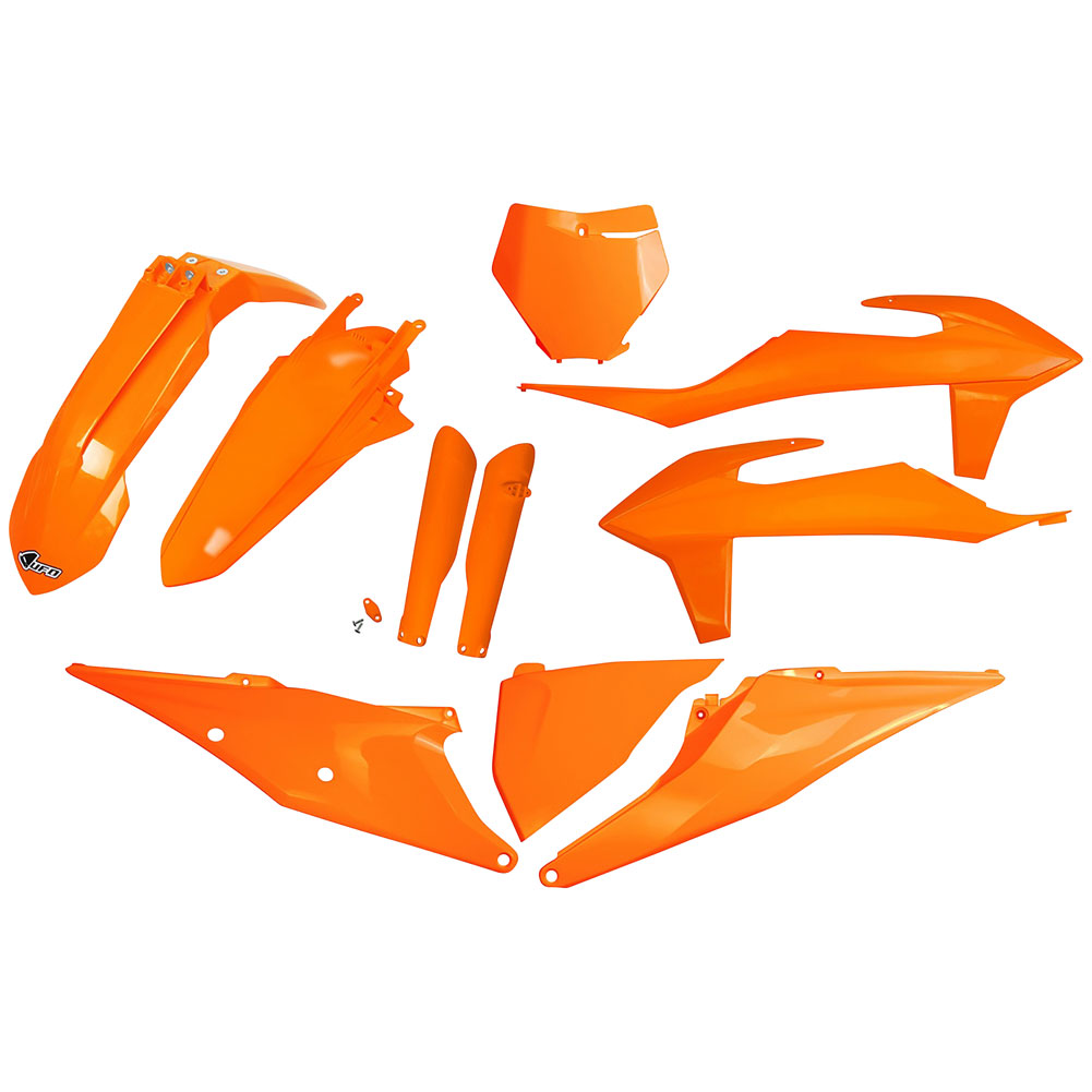 UFO Full Plastic Kit KTM Orange For KTM 450 SX-F Factory Edition 2018 ...