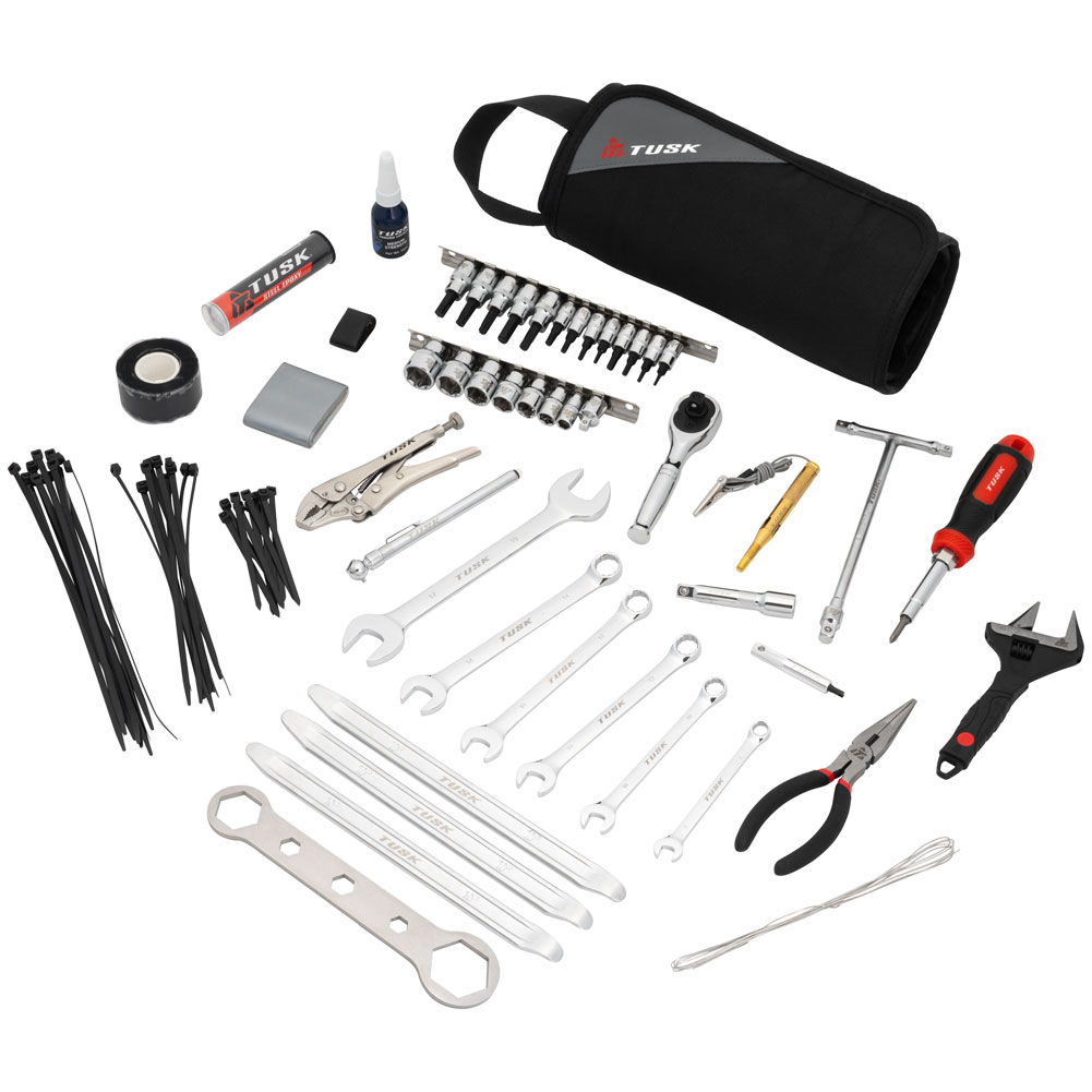 Tusk ADV Tool Kit w/ 27mm/32mm Axle Tools For KTM 690 ENDURO R 2019 ...
